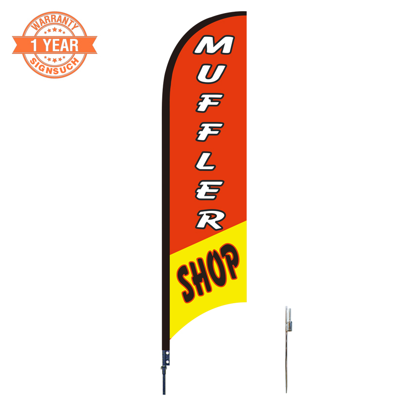Auto Feather Flags