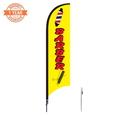Salon Feather Flags