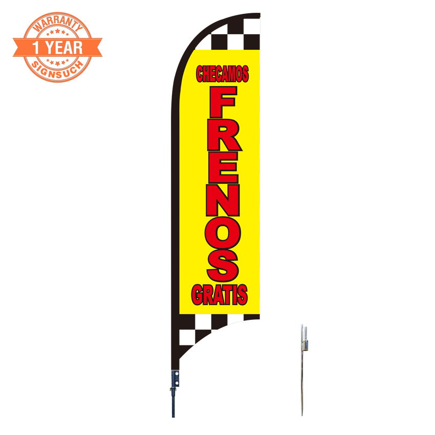 Auto Feather Flags